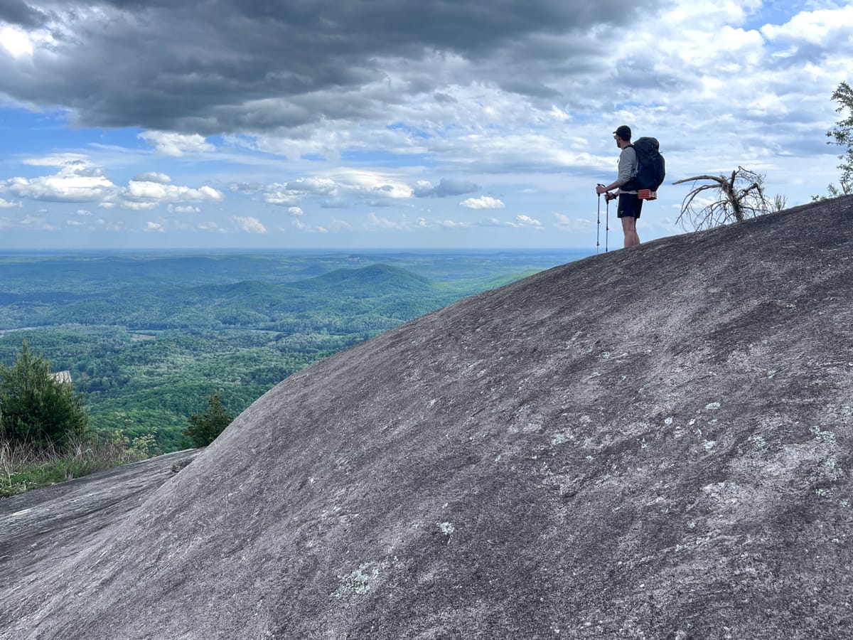 76-mile thru-hike of the Foothills Trail (with packing list and meal plan)